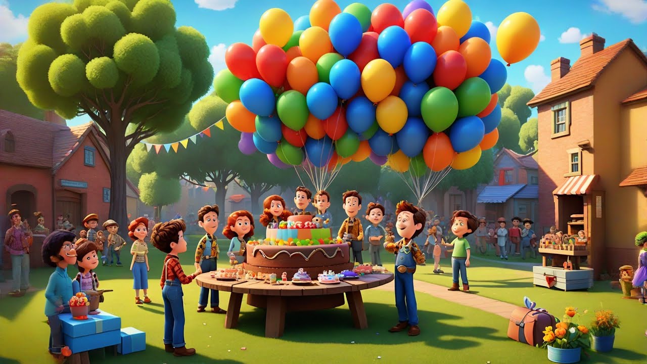 Don’t Let the Balloons Escape 🎈 | Funny Nursery Rhymes Songs for Kids ...