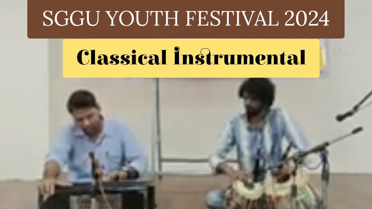 Classical instumental by Nitin Solanki, Rupesh Nakar | Spandan youth ...
