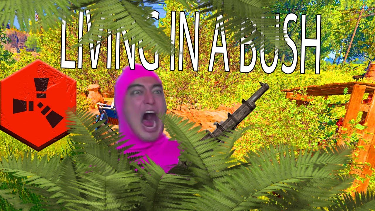 So i made a BUSH-BASE in Rust & got So MUCH insane loot - YouTube