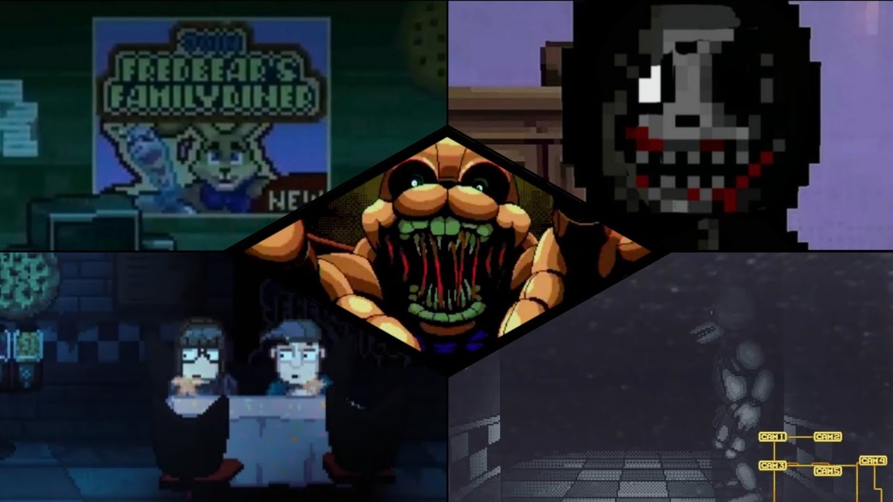 FNAF: Into The Pit: Secrets and Easter Eggs + Cut Contents - YouTube