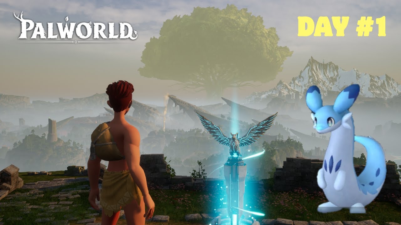 Palworld - Alpha Chillet Boss Hunt With The WORST GEAR! Gameplay Day #1 ...