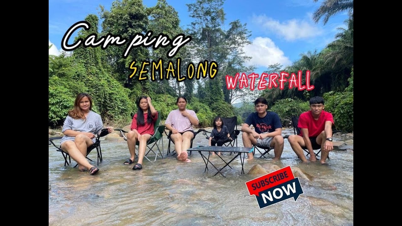 CAMPING DI WATERFALL SEMALONG ASAP.BELAGA - YouTube