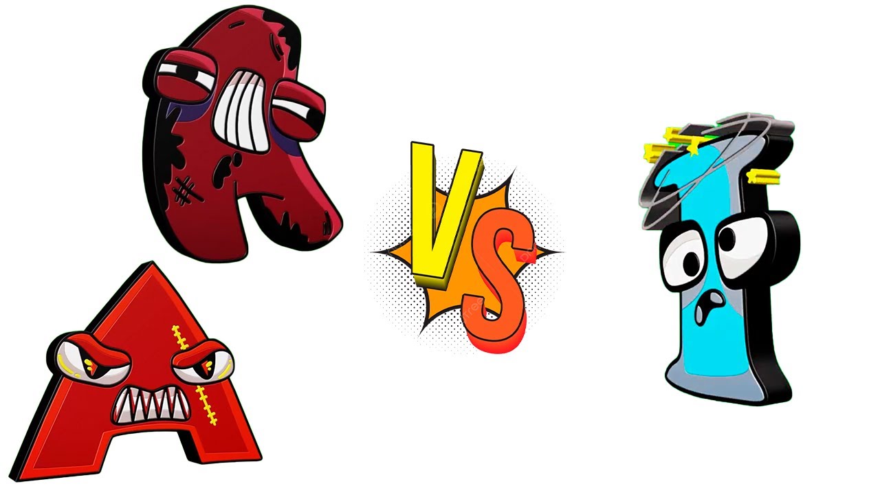 Alphabet Lore (A-Z) Dizzy vs Different Letters - YouTube