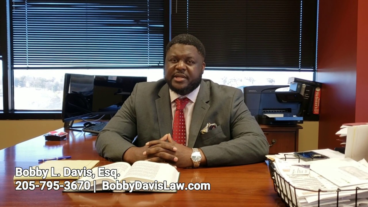 Car Accident and Personal Injury! Call Attorney Bobby L. Davis. 205-795 ...