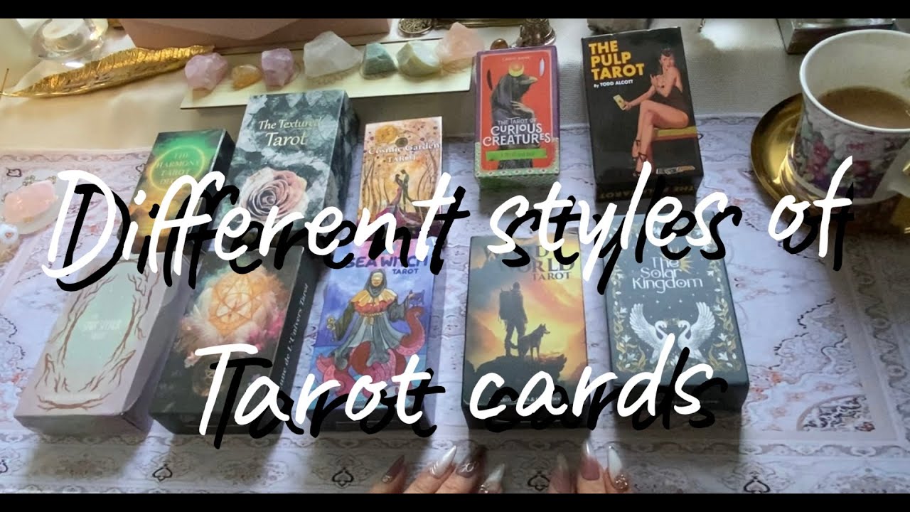 Different styles of Tarot Cards| Part I - YouTube