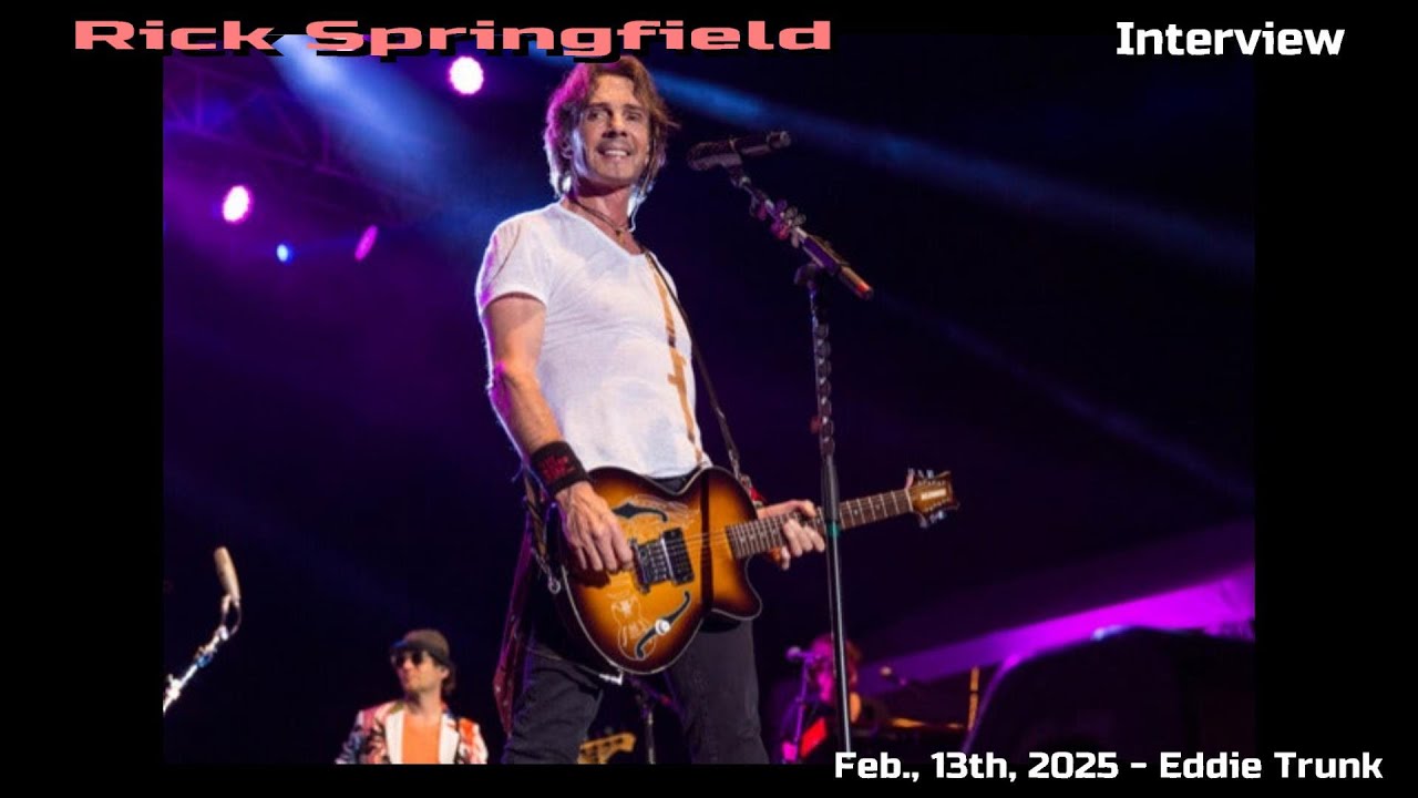 Rick Springfield Interview with Mr. Trunk (Feb., 13th, 2025) # ...