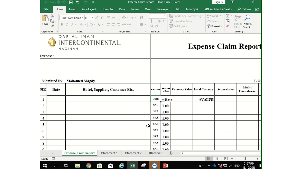 Expense Claim Report YouTube expense-claim-report-youtube