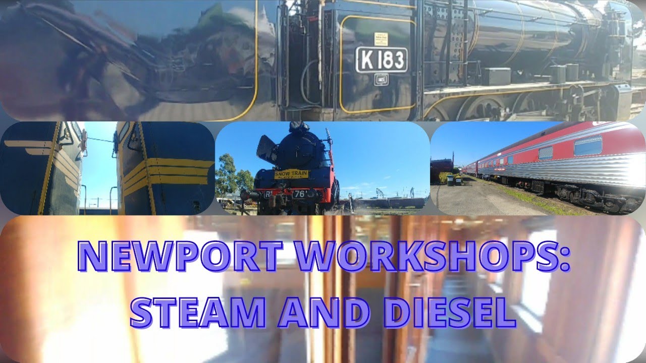 Steam And Diesel Trains - Newport Workshops Open Weekend 2022 Part 2/3 ...