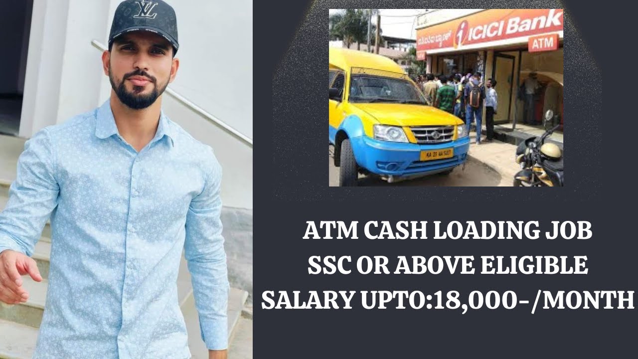 ATM Cash Counting & Cash Loading Job | Freshers | 10th Pass | 12th Pass ...