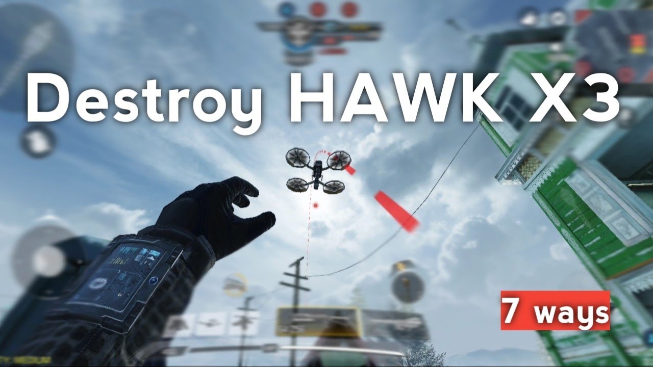 How to destroy Hawk X3 in cod mobile - YouTube