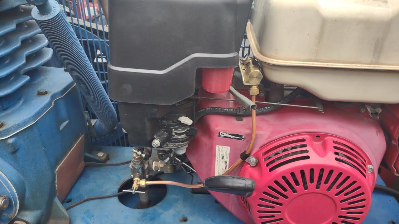 (251) Honda GX 390 cyclone air cleaner and conrader throttle piston ...