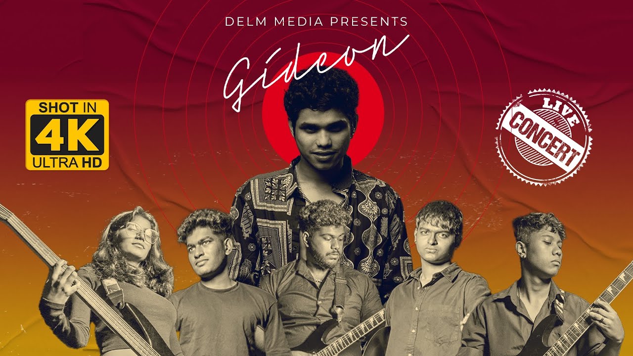 Gideon Live in 4K | India's Rising Star | Full Concert Experience - YouTube