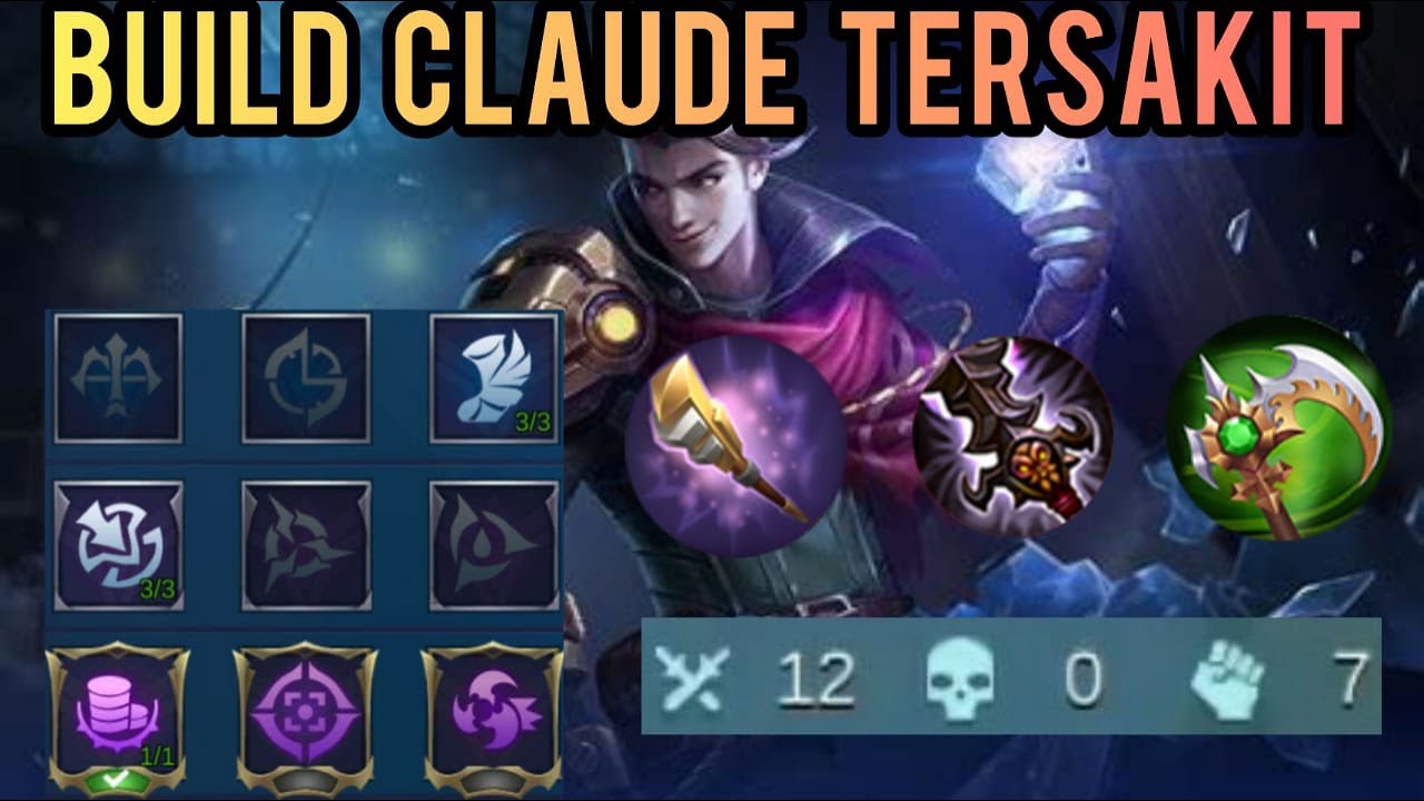 CLAUDE SAKIT BANGET PAKAI ITEM INI - CLAUDE BUILD ITEM TERSAKIT 2020 ...