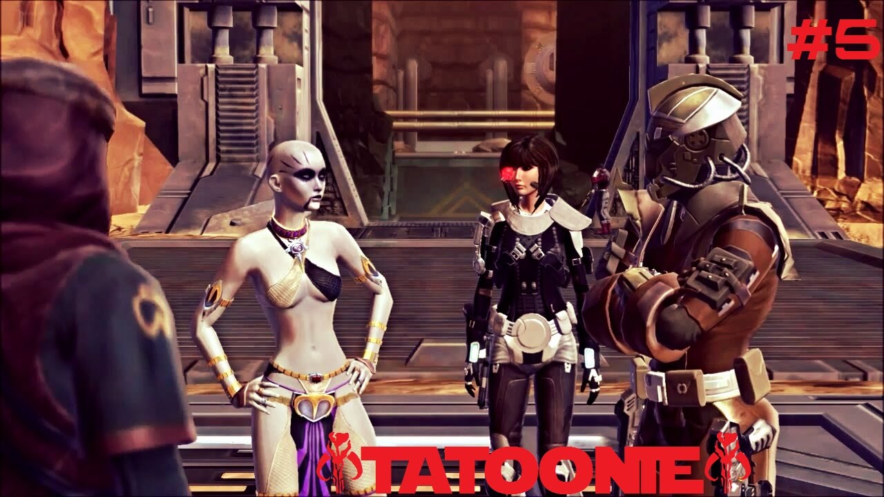 Swtor Bounty Hunter Storylineandgameplay Part 5 Chapter 1 Tatoonie Youtube