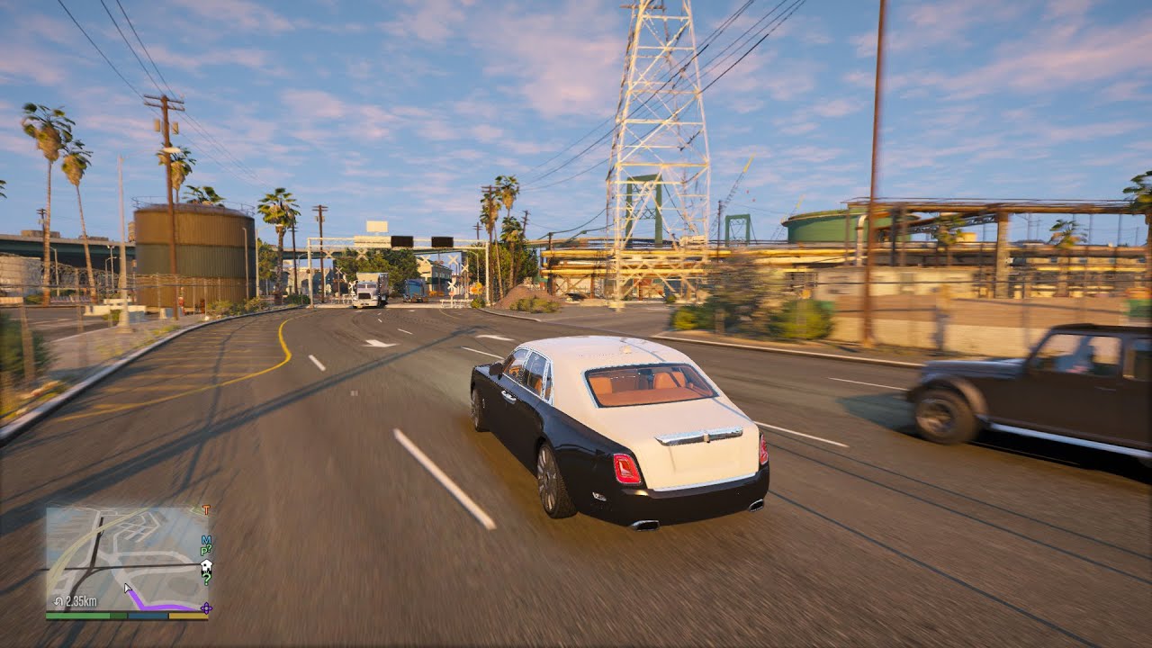 Rolls-Royce Phantom || Grand Theft Auto 5 Ultra Graphics Gameplay - GTA ...