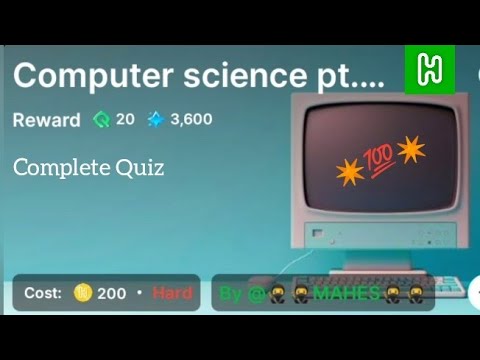 Explore Technology Quiz | Computer Science PT 2 (Hardware) Quiz Answer ...