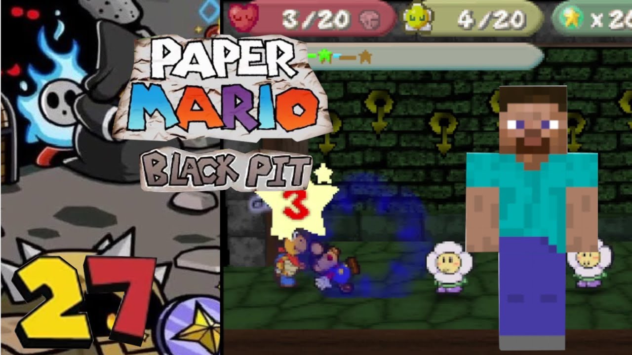 Paper Mario: Black Pit [BLIND] XXL Part 27 | Sweet Dreams - YouTube
