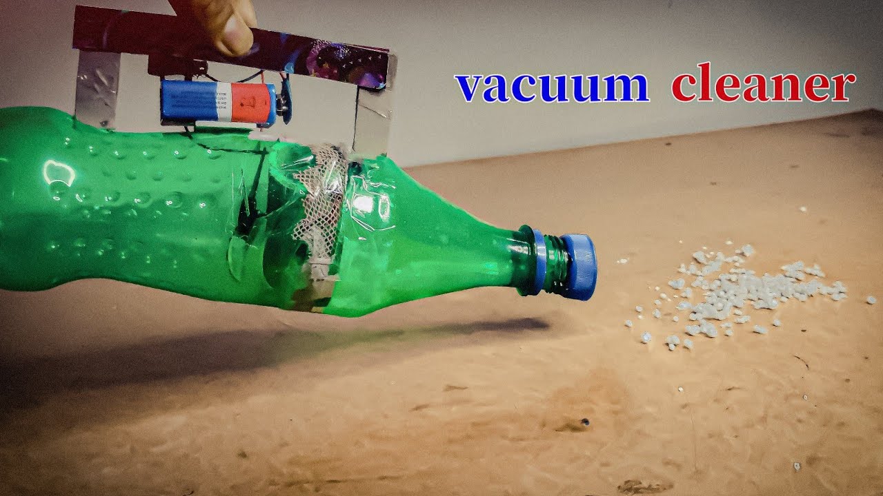How to make vacuum cleaner at home || Powerful vacuum cleaner with ...