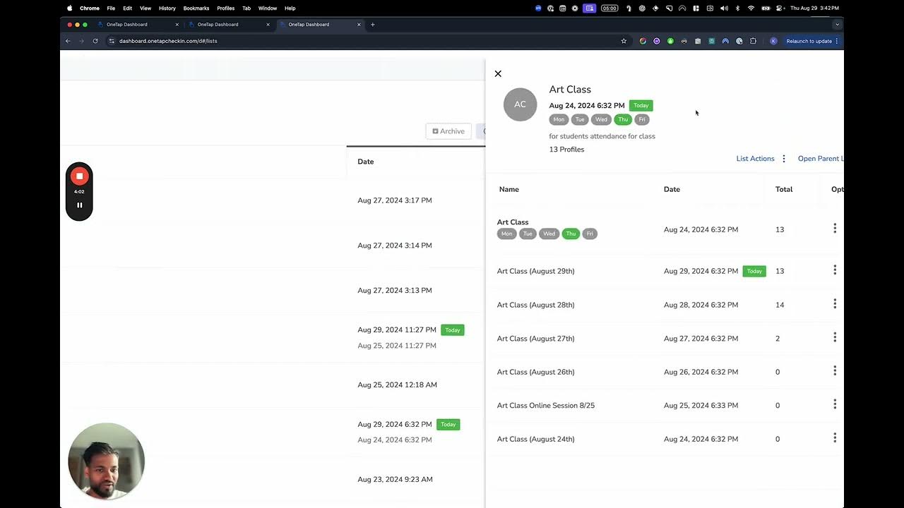 OneTap - How to create lists - YouTube