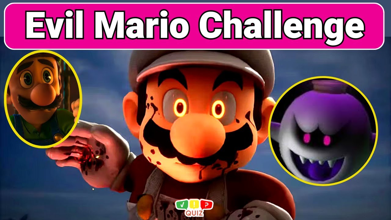 Evil Super Mario Bros. Movie Challenge: Can You Name His Evil Version ...