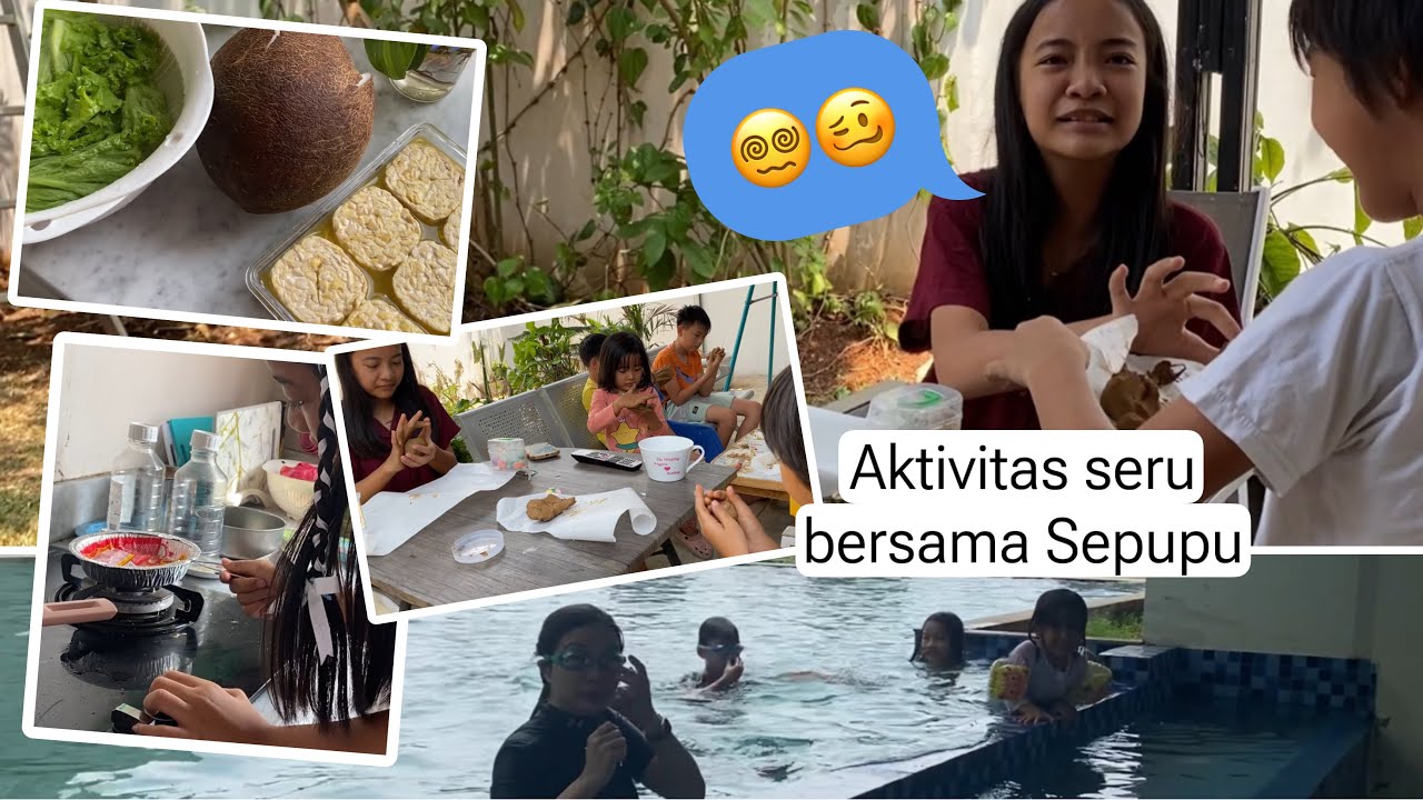 Daily Routine Bersama Tante Sophia Dan Sepupu Youtube