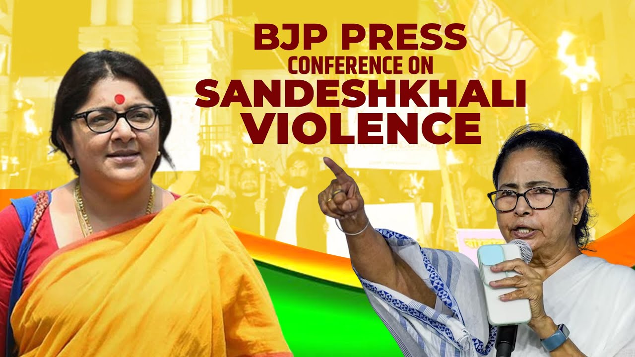 LIVE: Senior BJP Leader Locket Chatterjee Addresses Press Conference At ...
