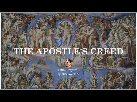 The Apostle's Creed Let's pray together Little Prayer I believe in God ...