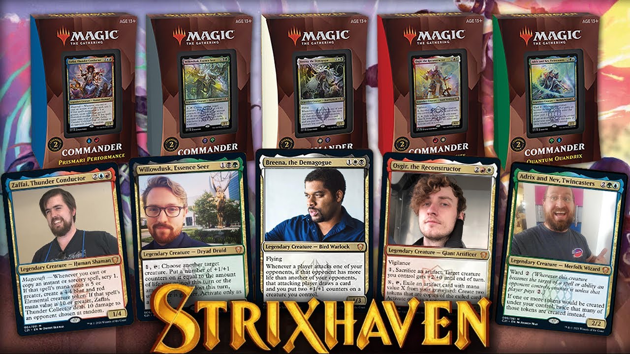 Commander 21 Showdown! w/ the MTG Superfriends - YouTube