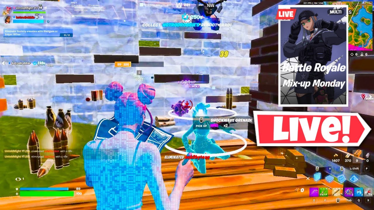 Playing Mix-up Monday with @kauexdorf9606 | Fortnite Chapter 5 Live ...