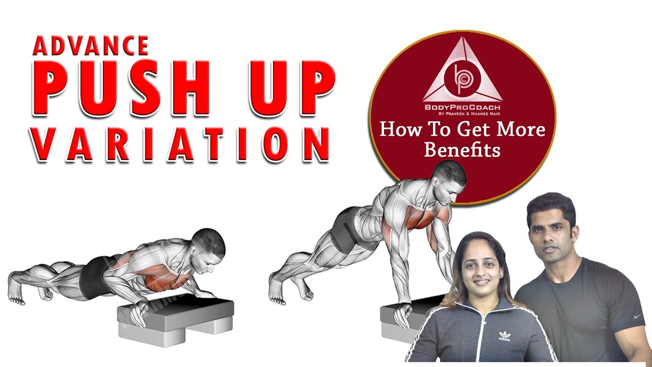 Advanced Push-Ups Variations | Build Muscle & Burn Fat Right At Home ...