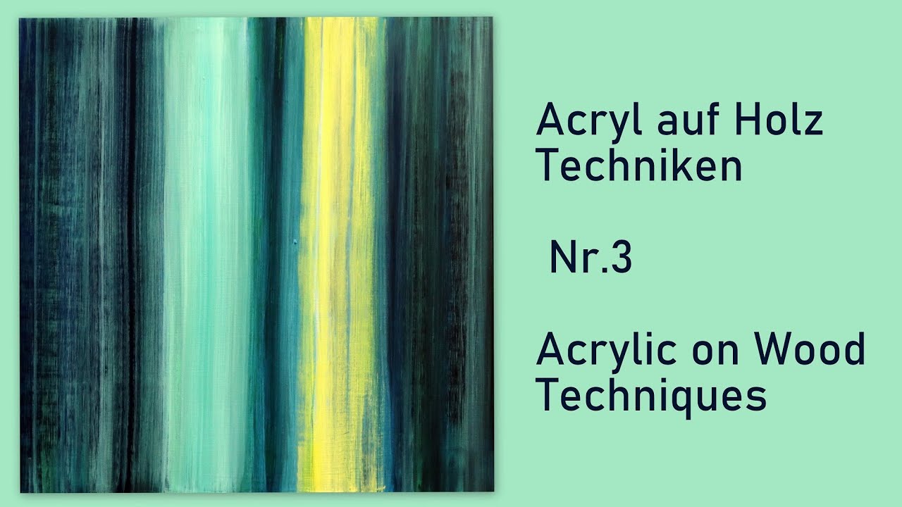 Erstaunlich Acrylfarben Auf Holz Bilder