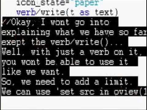 Byond Coding for Beginners 4 - YouTube