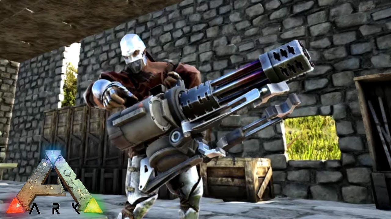 ARK LOST ISLAND #43 - UNA MINIGUN MOSTRUOSA - GAMEPLAY ITA - YouTube