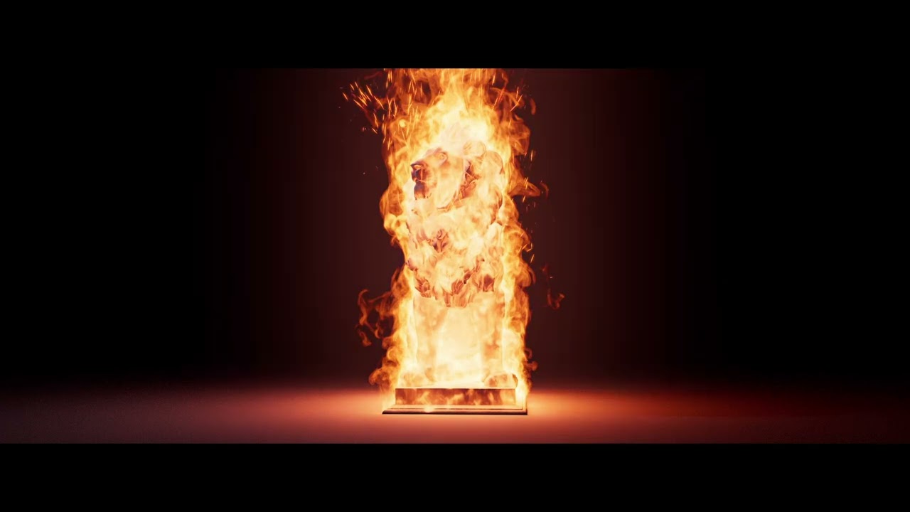Flame sim / shader RND - Houdini - YouTube