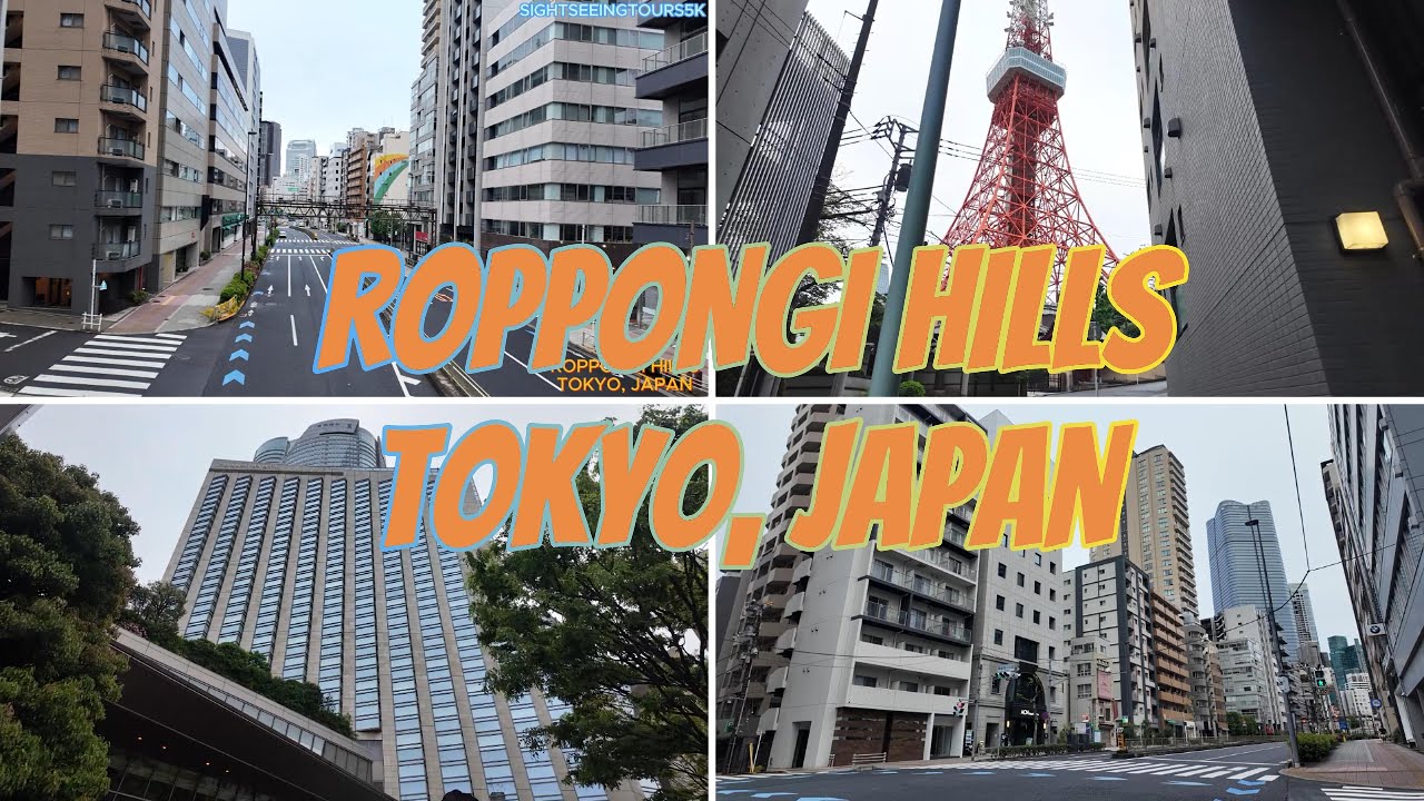 4K- Roppongi Hills Virtual Walking Tour Tokyo, Japan - YouTube