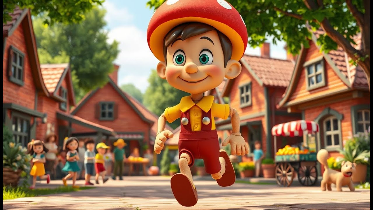 Capino 🪵👦- The Mischievous Wooden Boy's Magical Adventure!🌈 - YouTube