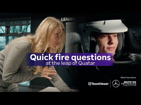 Quick fire questions at the leap of Quatar with Kimi Antonelli
