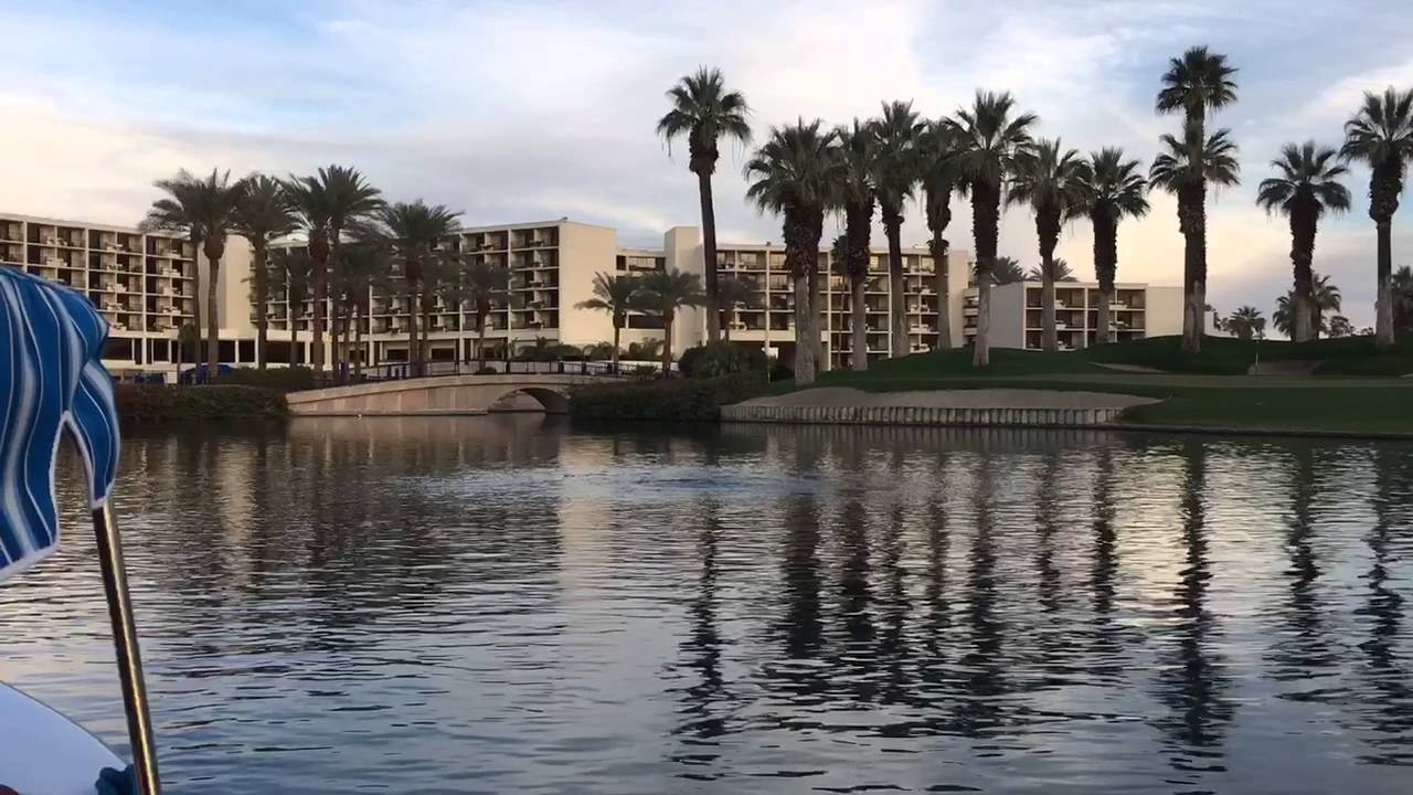 Boat ride at JW Marriott Palm Desert - YouTube