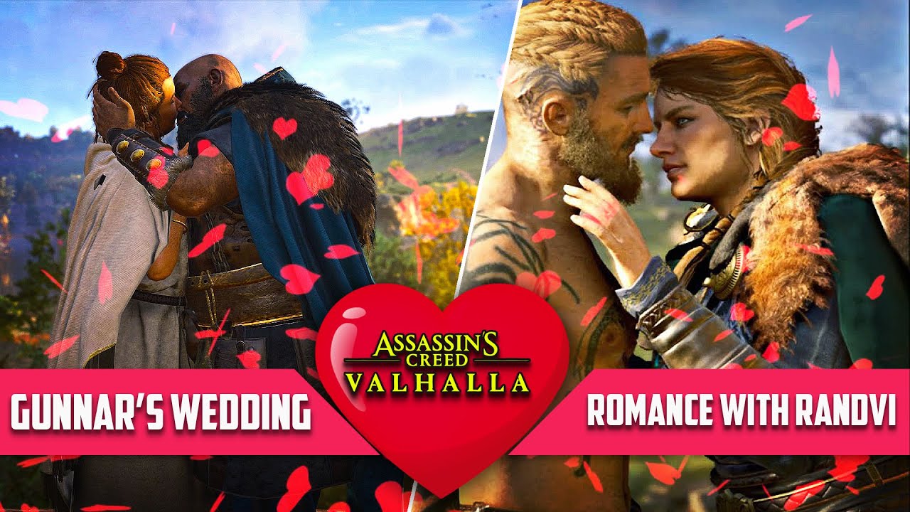 Assassin's Creed Valhalla Gunnar's Wedding with Brigid / Romance with ...