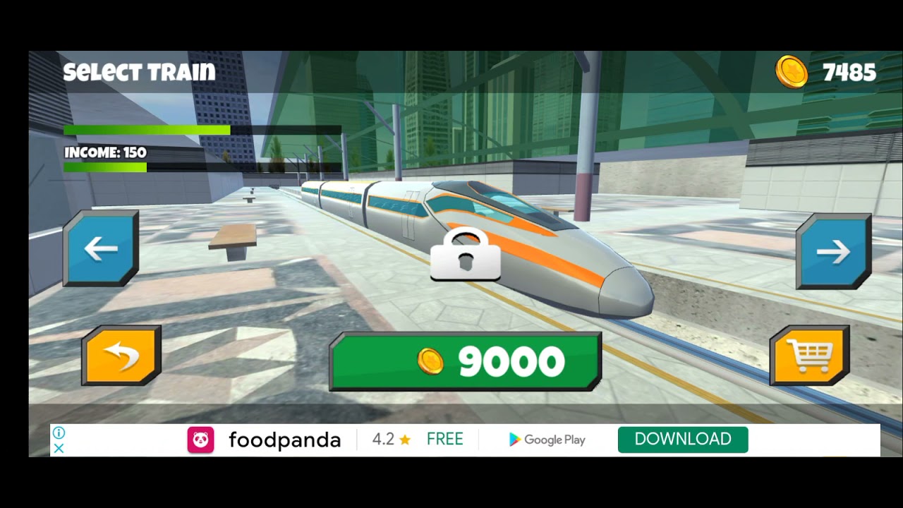 Playing the hyperloop game ..... ( This game is not on Roblox ) - YouTube