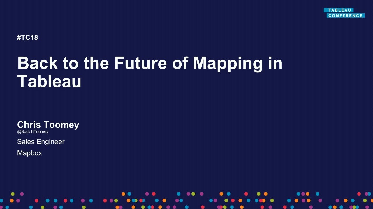 Mapbox | Back to the future of mapping in Tableau - YouTube