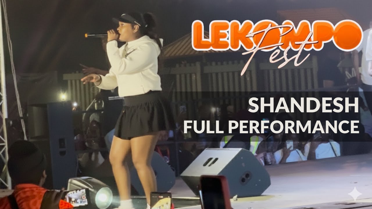 Shandesh Full Performance At Lekompo Fest 2025 Tembisa | Best Shandesh ...