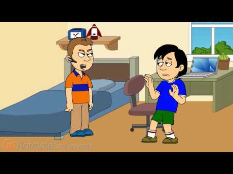 Buster Gets GoAnimate WIX And gets grounded - YouTube