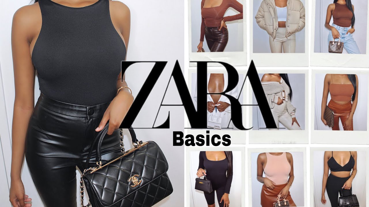 ZARA BASICS HAUL | essential items you need in your wardrobe! - YouTube