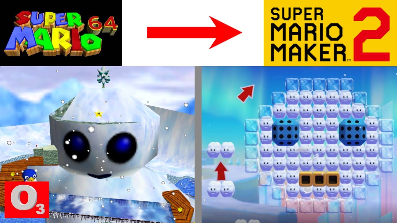 Playing Super Mario 64 in Super Mario Maker 2 | World 5 - YouTube