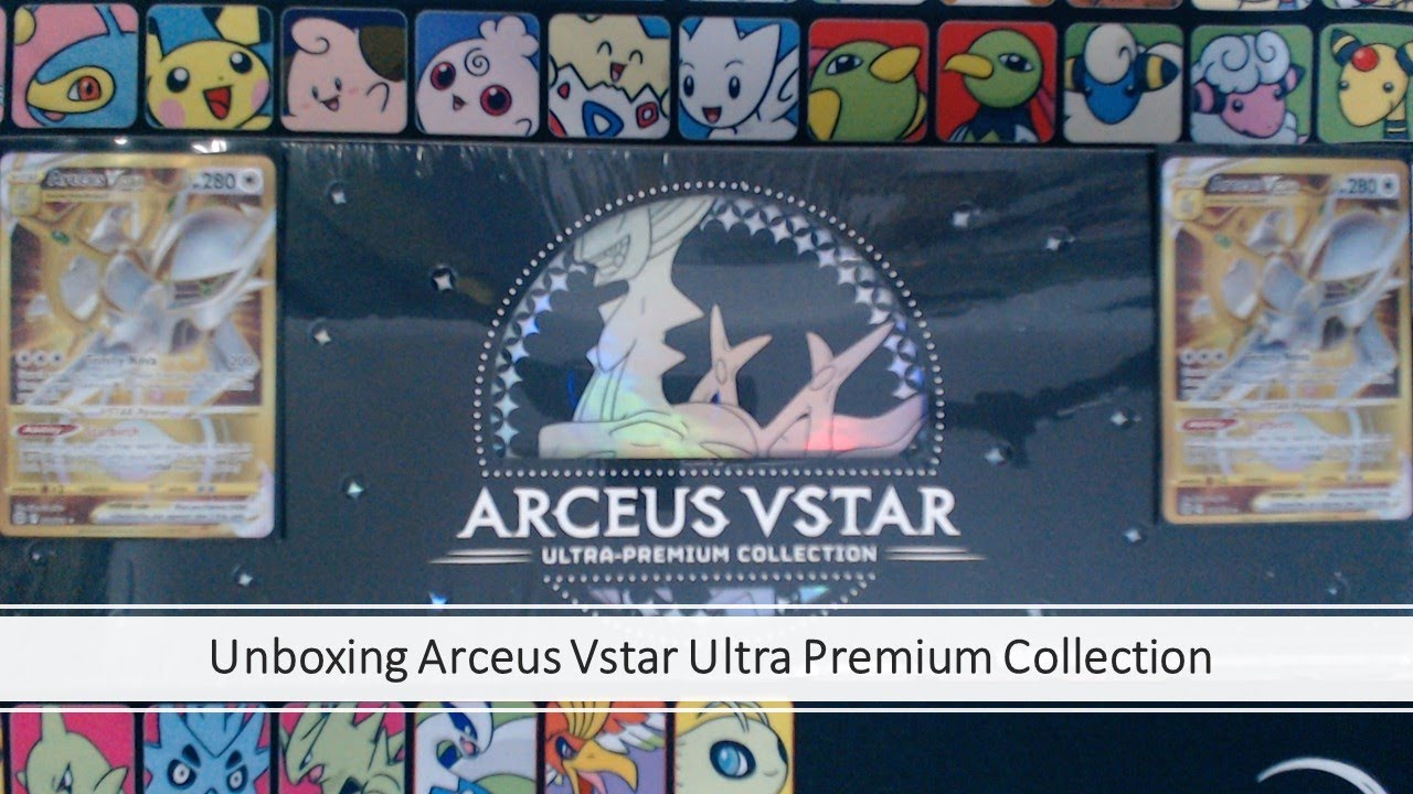 Unboxing Arceus VStar UPC - YouTube
