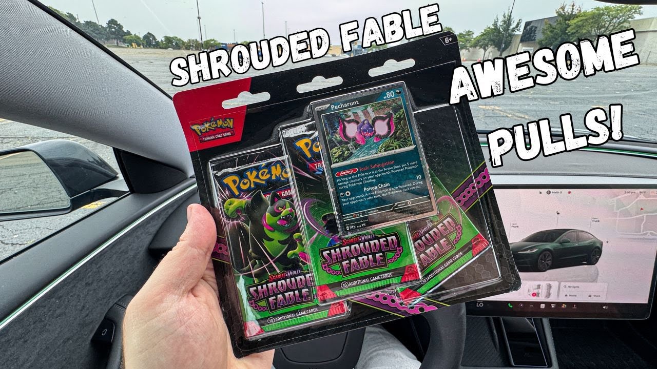 You Should Buy The Pokémon Shrouded Fable 3-Pack Blister! AMAZING PULLS ...