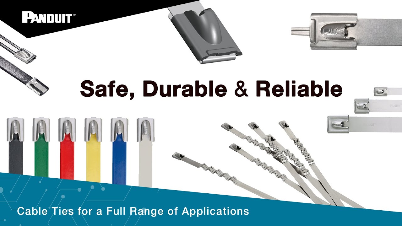 Types of Stainless Steel ties | Pan-Steel® - YouTube