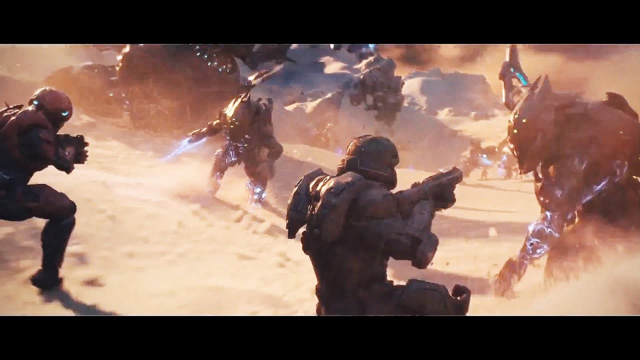 Halo 5 Guardians - Return of the Halo Theme! (Cinematic Presentation ...