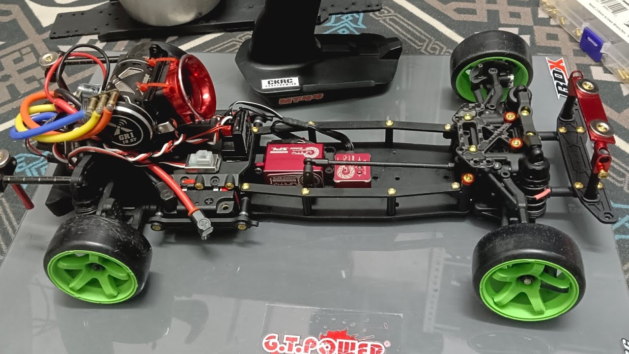 RC DRIFT| scale 1/10 TANDEM kit RDX at track TODAKRC - YouTube